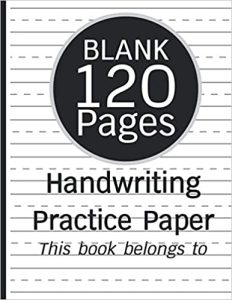 Handwriting Practice Paper for Kids learning to write numbers and ...