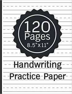 Handwriting Practice paper for kids learning to write numbers and ...